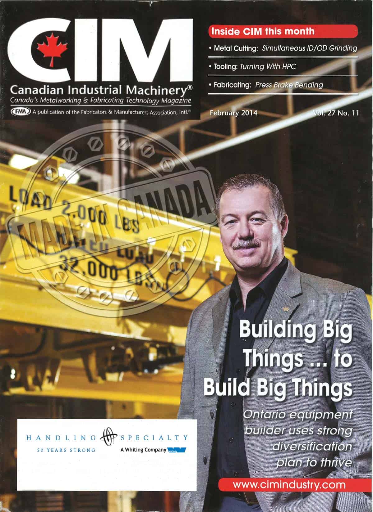Building Big Things for Big Things | CIM Magazine