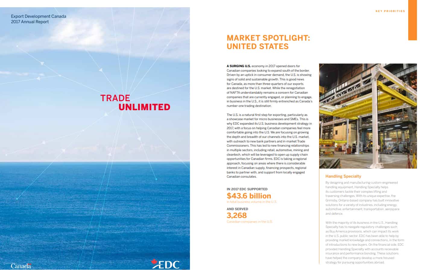 Handling Specialty's Feature in EDC 2017 Report - Global Impact