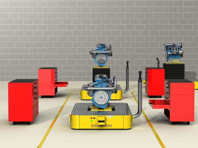 Enhance Efficiency with Automatic Guided Carts | Handling.com