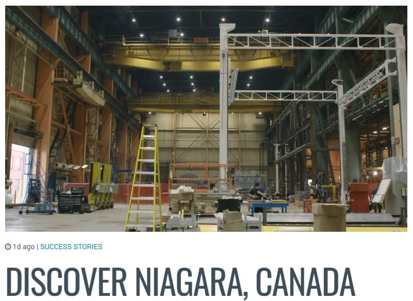 Supporting Niagara S Economic Development Handling Specialty