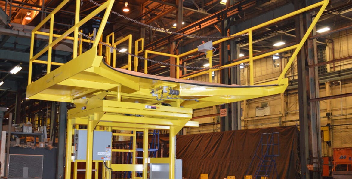 Nosecone Access Lifts - Handling