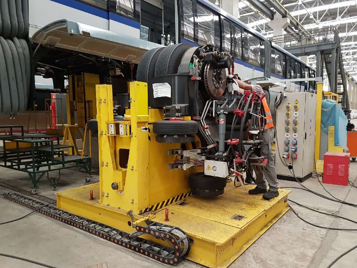 Monorail Bogie Maintenance Workstation: Optimize Repairs