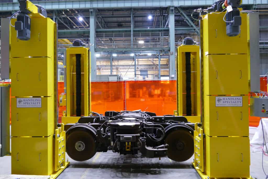 Truck Bogie Hoists - Handling