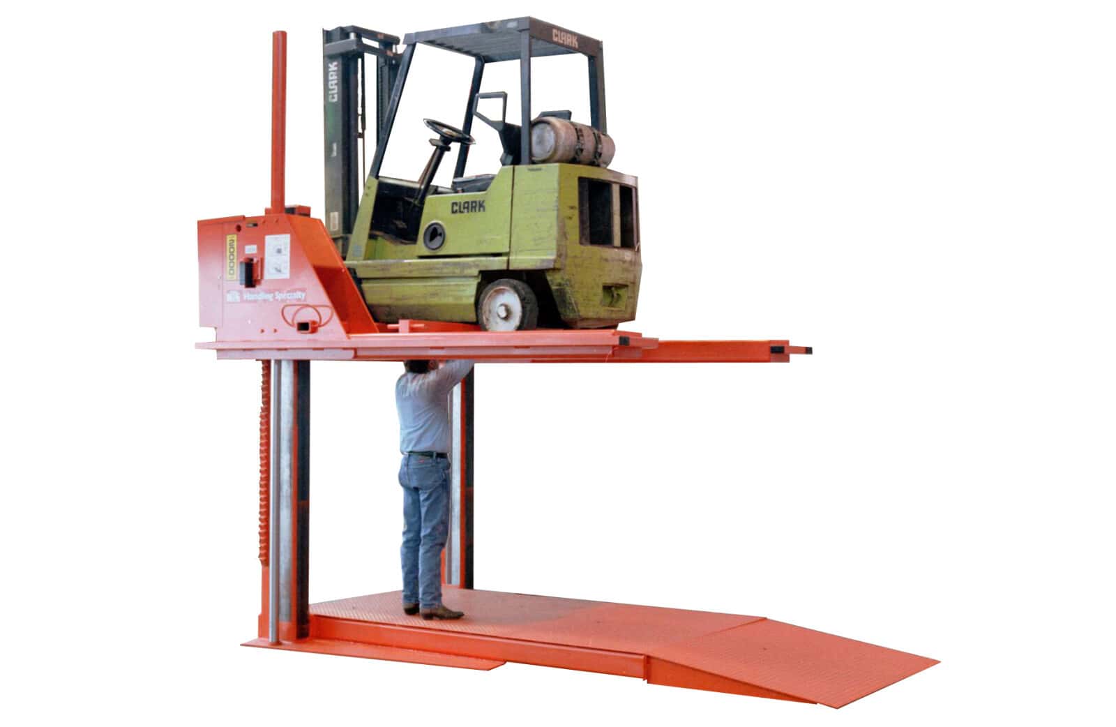 Excalibur Forklift Service Lift - Enhance Maintenance Efficiency