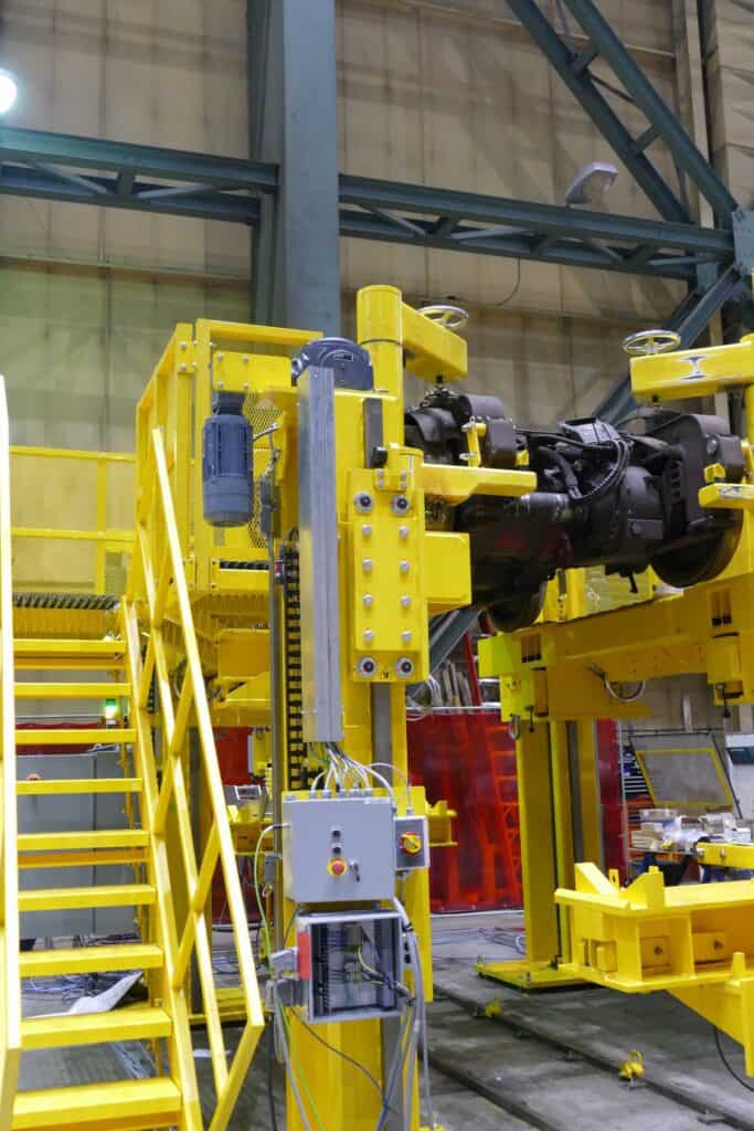 Advanced Bogie/Truck Maintenance Station | Precision & Efficienc