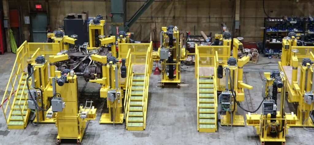 Advanced Bogie/Truck Maintenance Station | Precision & Efficienc