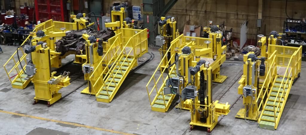 Advanced Bogie/Truck Maintenance Station | Precision & Efficienc