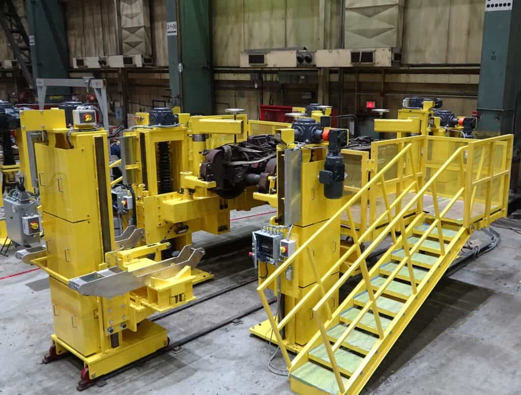 Advanced Bogie/Truck Maintenance Station | Precision & Efficienc