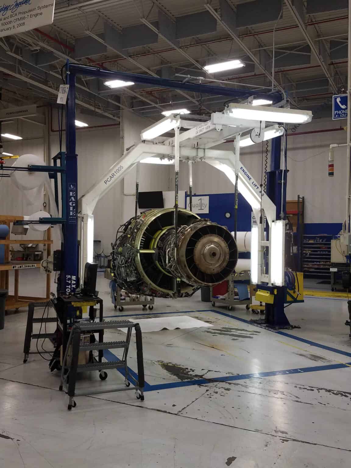 Custom Lifts for Aerospace Material Handling - Handling