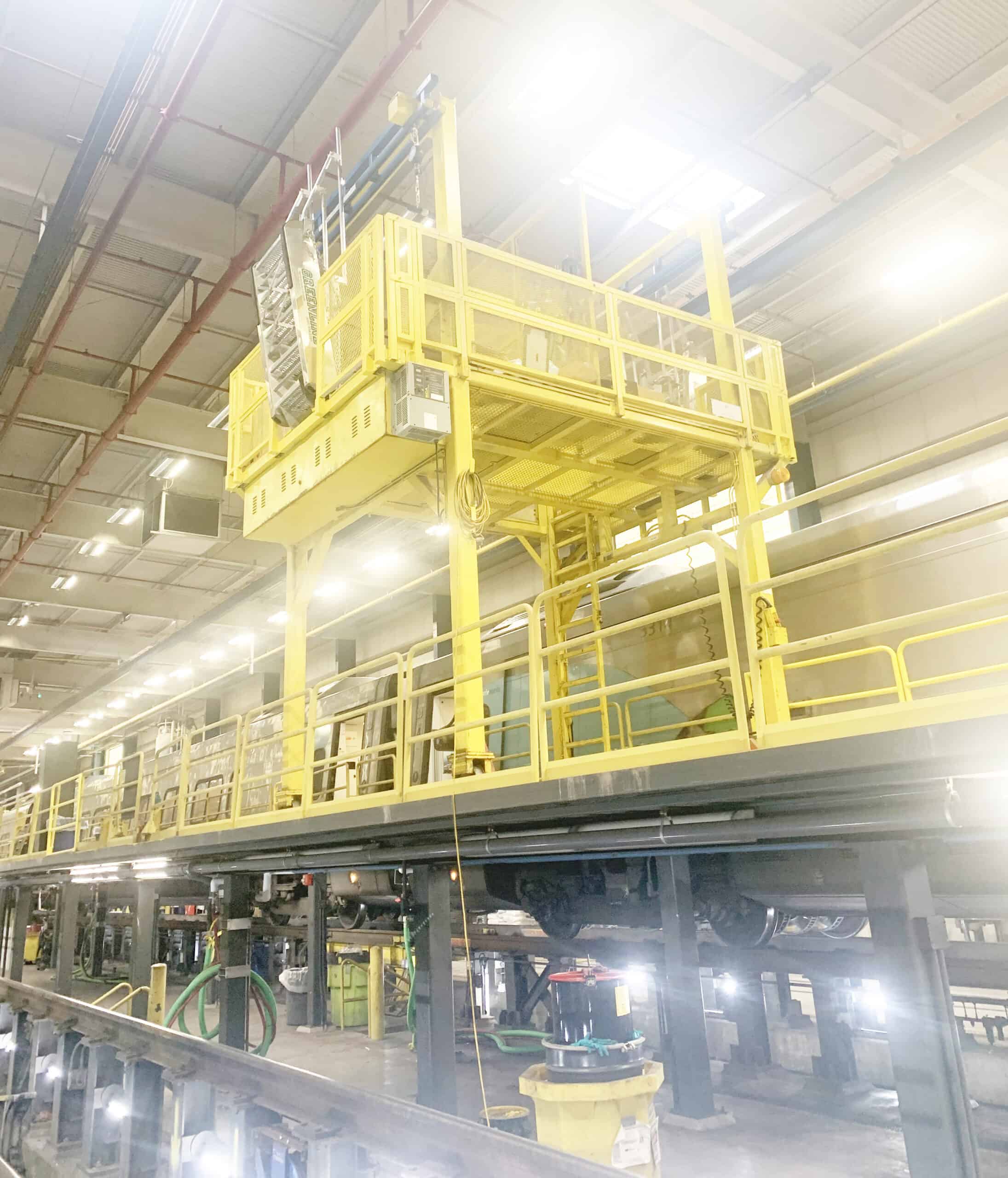 Rail Gantries for Maintenance on Railcars - Handling