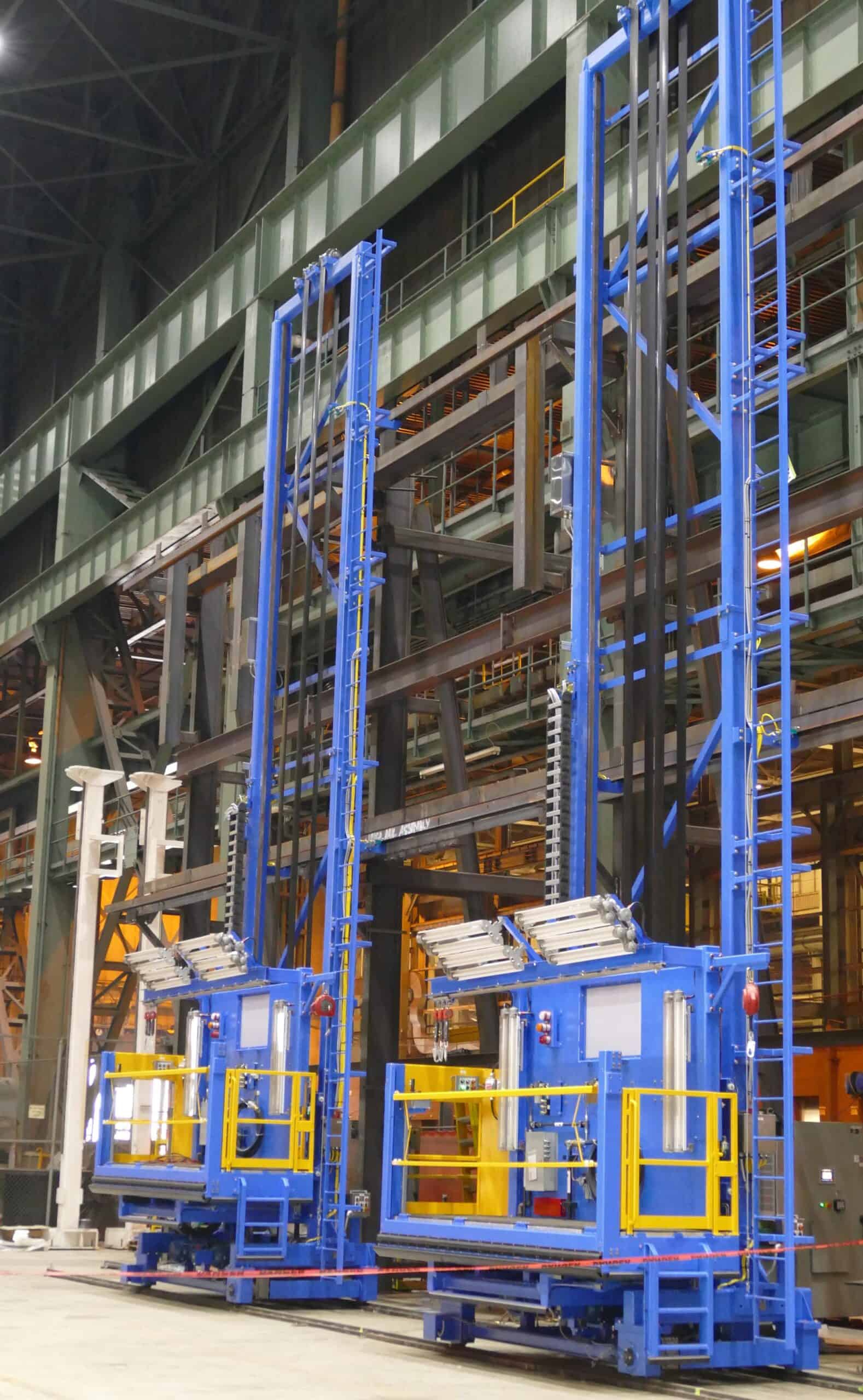 Custom Lifts for Aerospace Material Handling - Handling