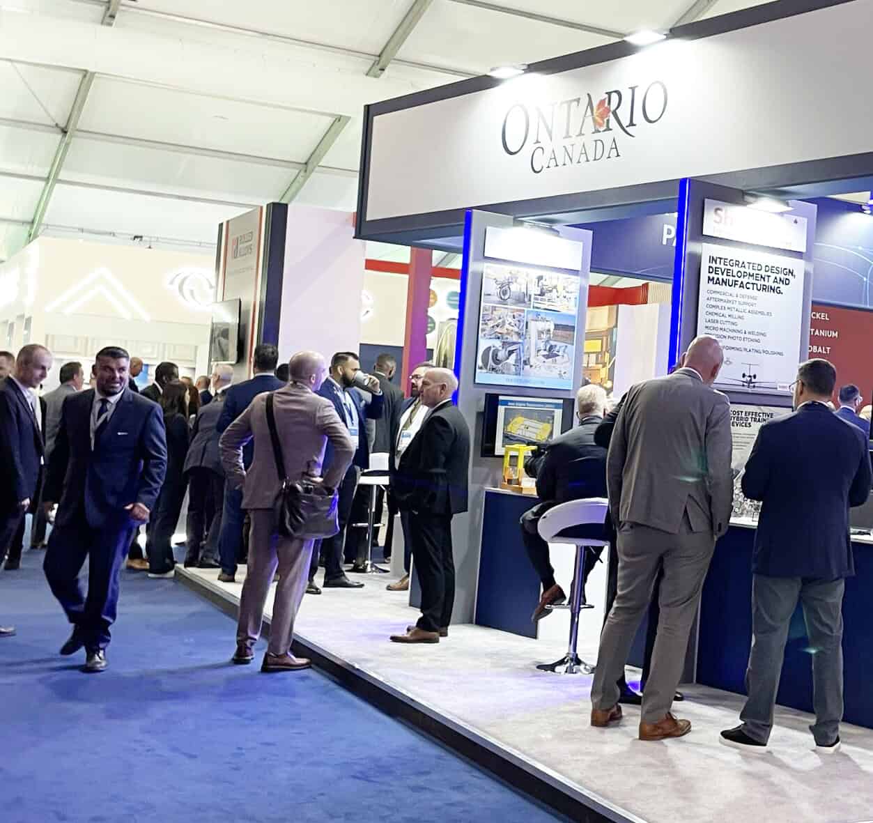 Handling Specialty Exhibiting at Farnborough Airshow 2024 - Handling