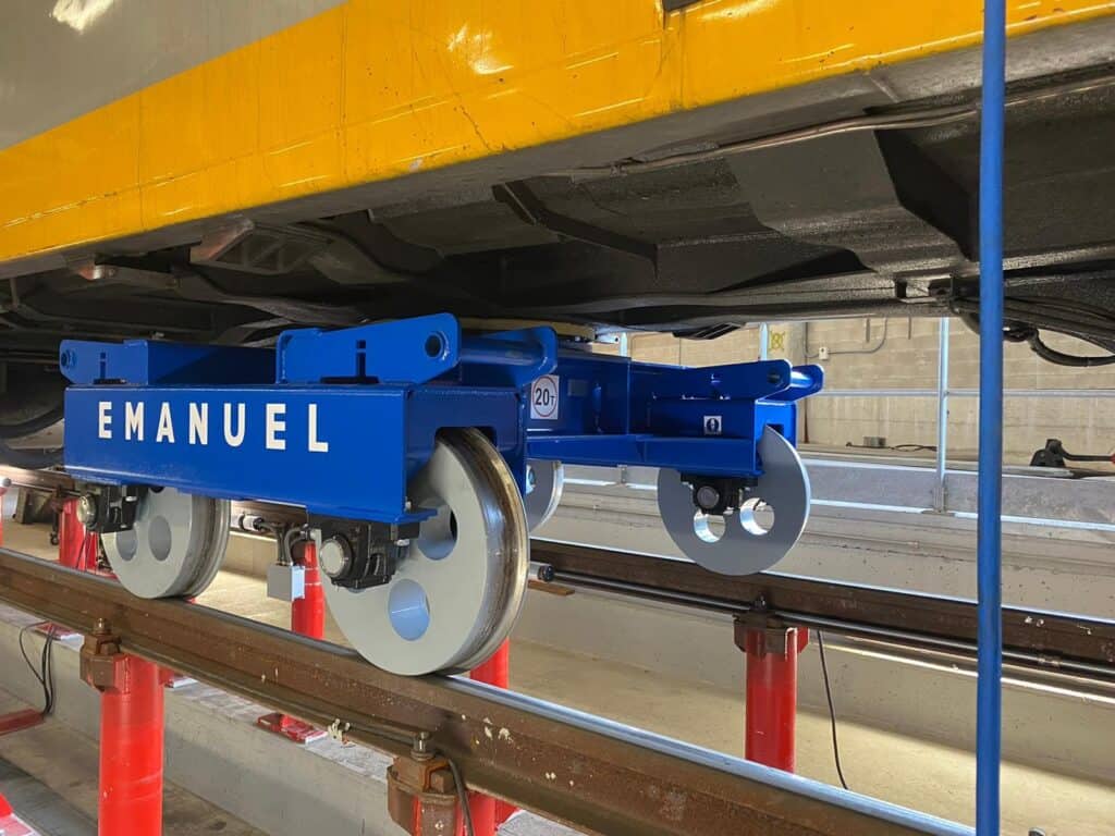 CS – Temporary Railway Bogies - Handling