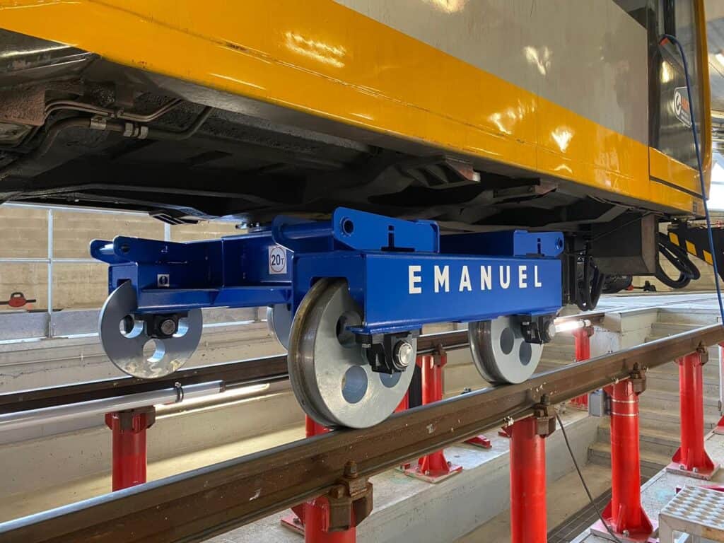 CS – Temporary Railway Bogies - Handling