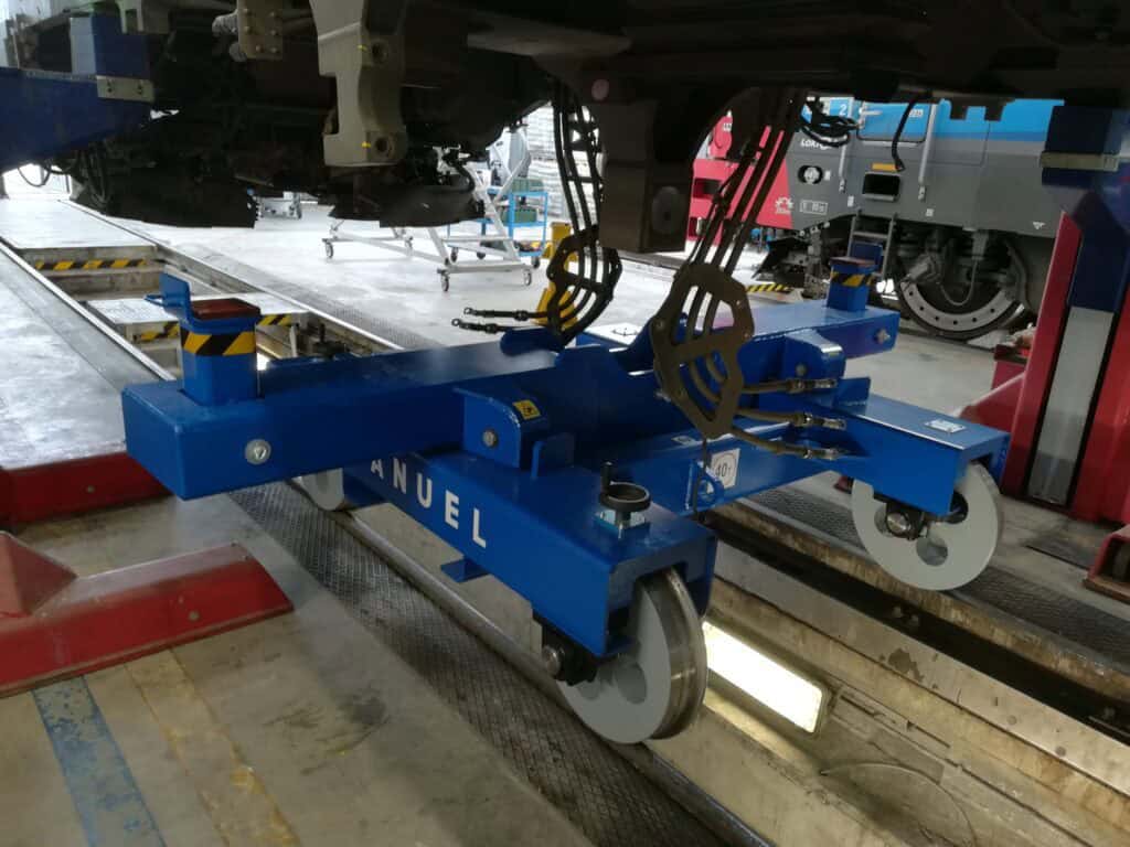 CS – Temporary Railway Bogies - Handling
